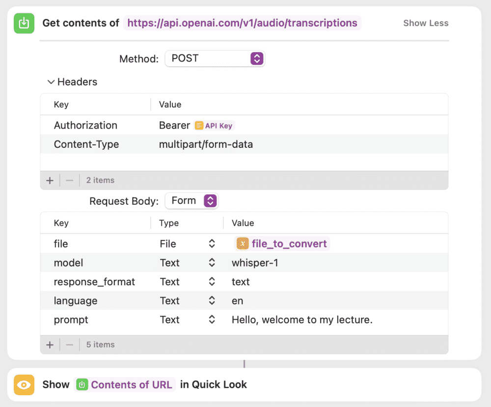 Using OpenAI’s Speech-to-Text with Siri Shortcuts for Automatic (and Cheap) Audio Transcriptions ...